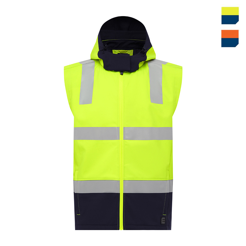 E1879ST_ - Recycled Softshell HTaped Vest